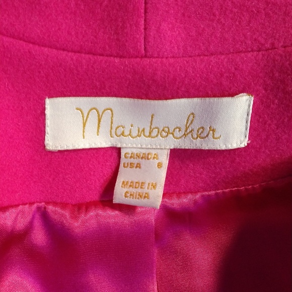 Mainbocher | Jackets & Coats | Mainbocher Coat | Poshmark